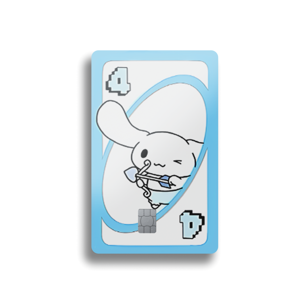 Kitty Friends Uno Card Skin (CUPID BUNNY) - Style My Card