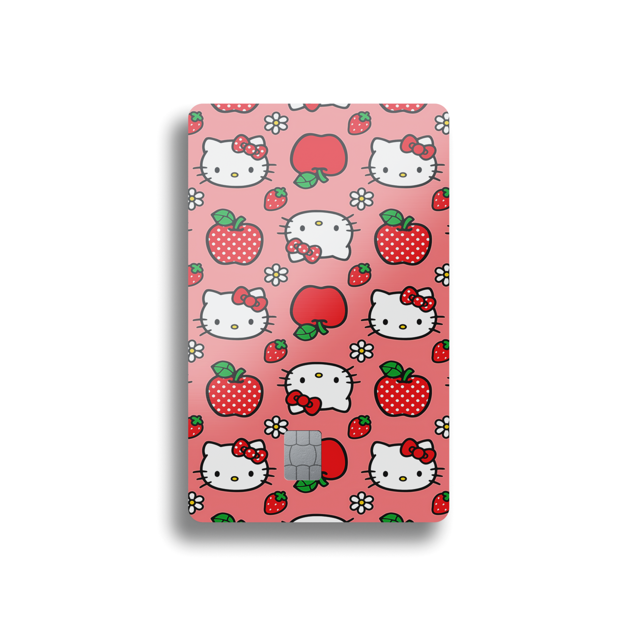 Hello Kitty Apple Pattern Card Skin - Style My Card