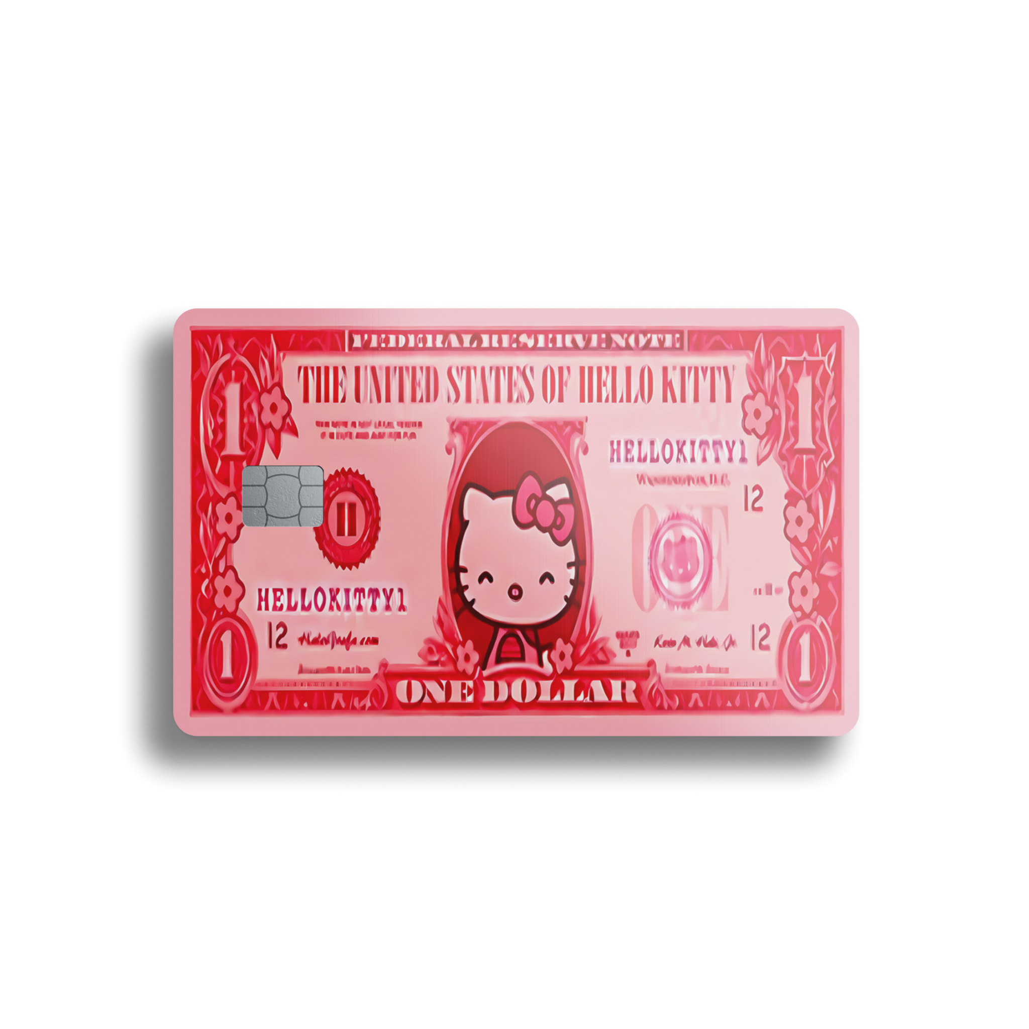 Hello Kitty Cash Pink Card Skin - Style My Card
