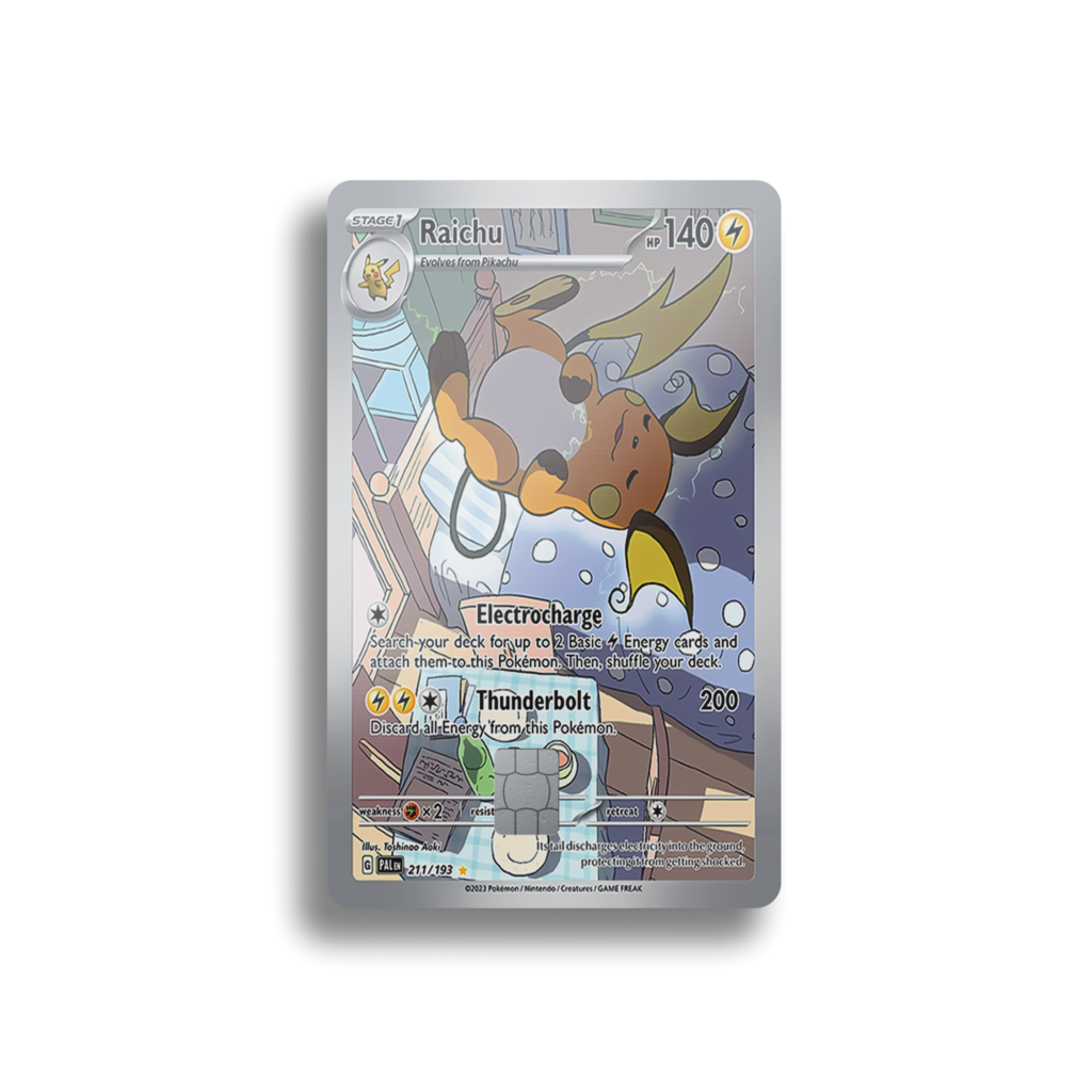 Raichu Full Art Card Skin (ENGLISH) - Style My Card