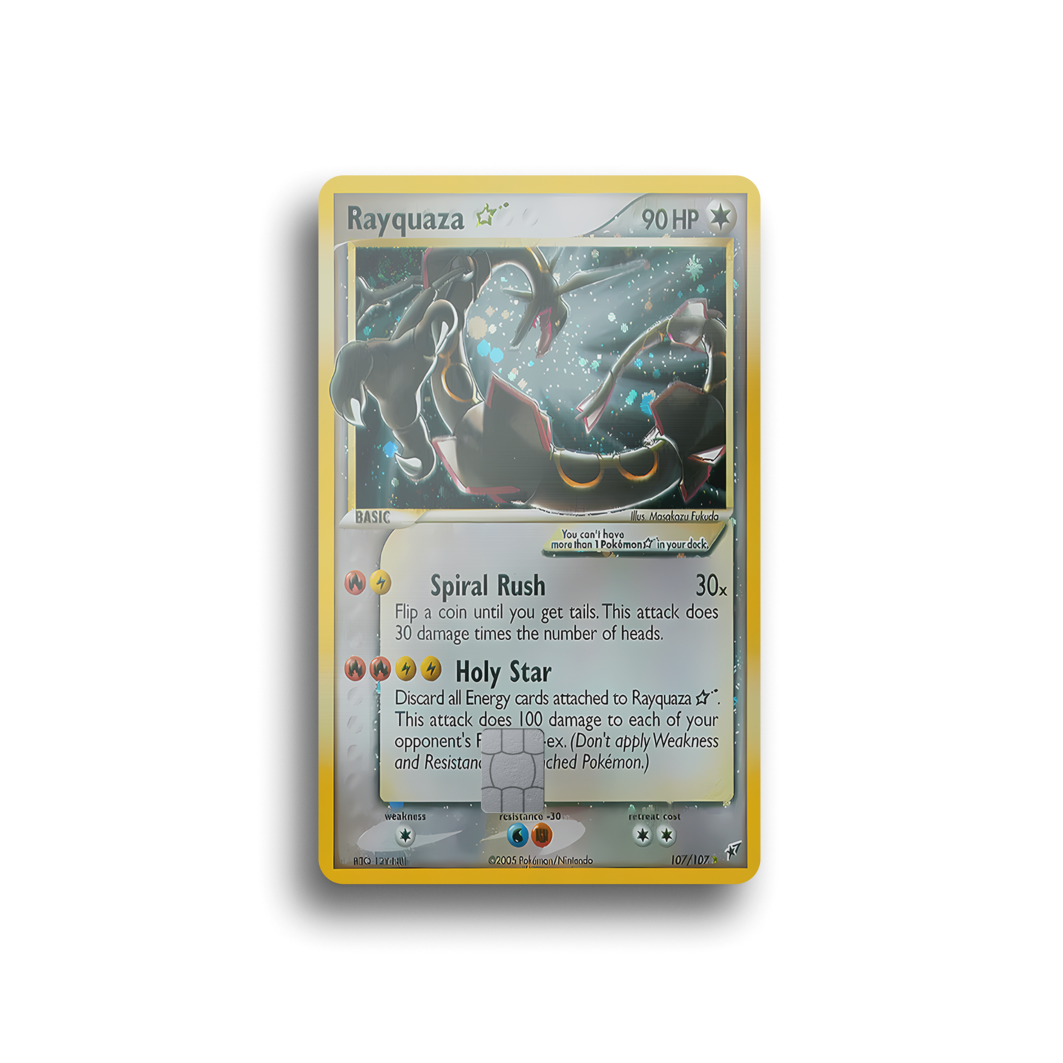 Rayquaza Card Skin - Style My Card